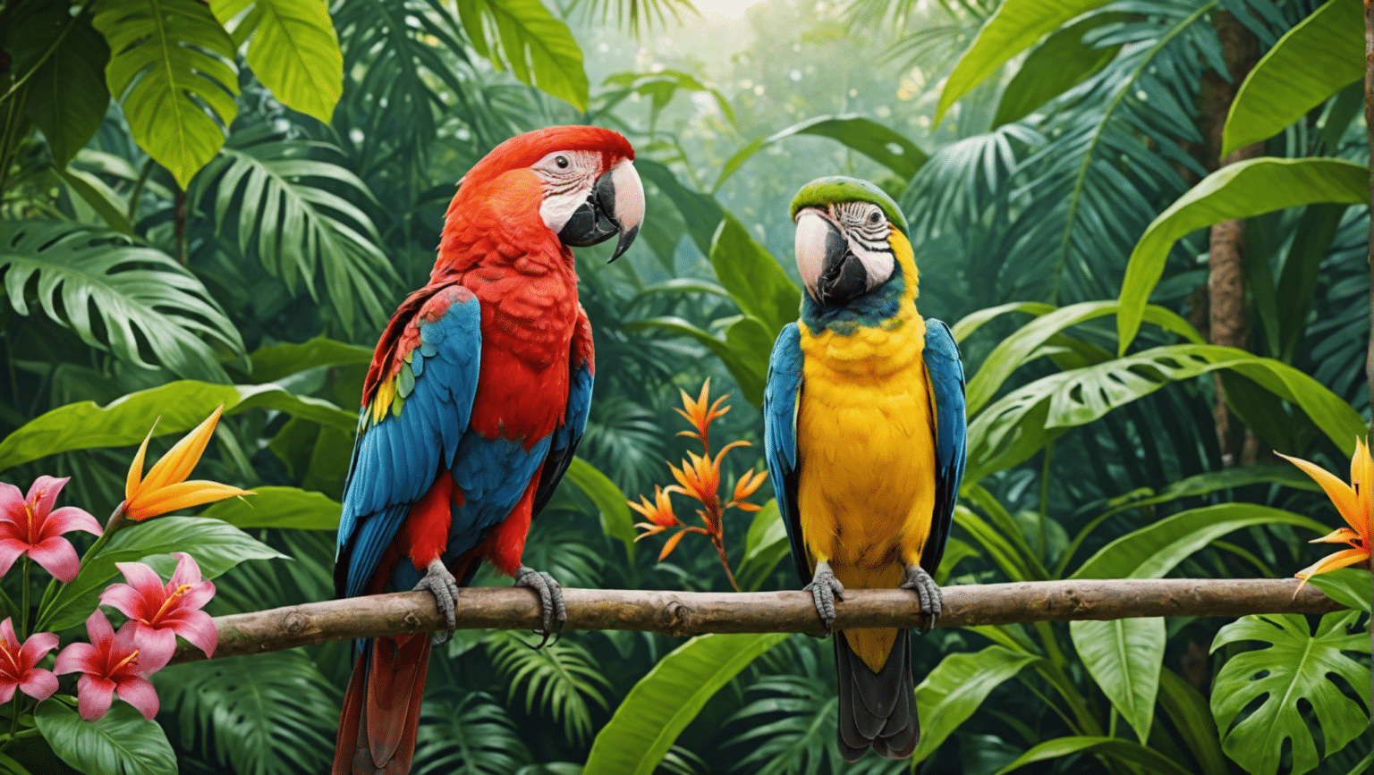 Unveiling the Enchanting World of Tropical Birds 🌴🐦