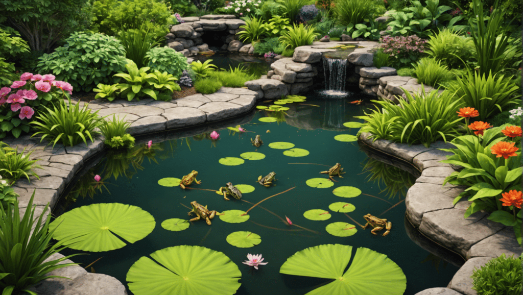 The Benefits of Adding Small Frog Ponds to Your Garden