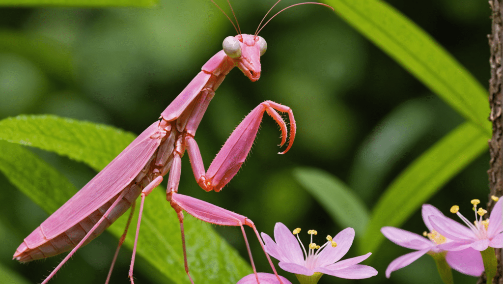 Unlocking the Mystery of the Rarity of Pink Praying Mantises